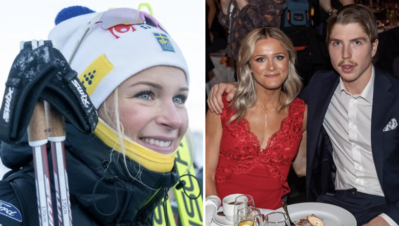 Skidparet Frida Karlsson och William Poromaa om att leva isär: "Upp och ned"